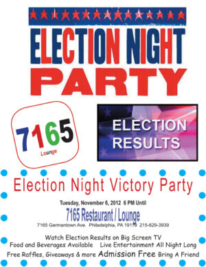 Election Night Victory Party – October Gallery Museum