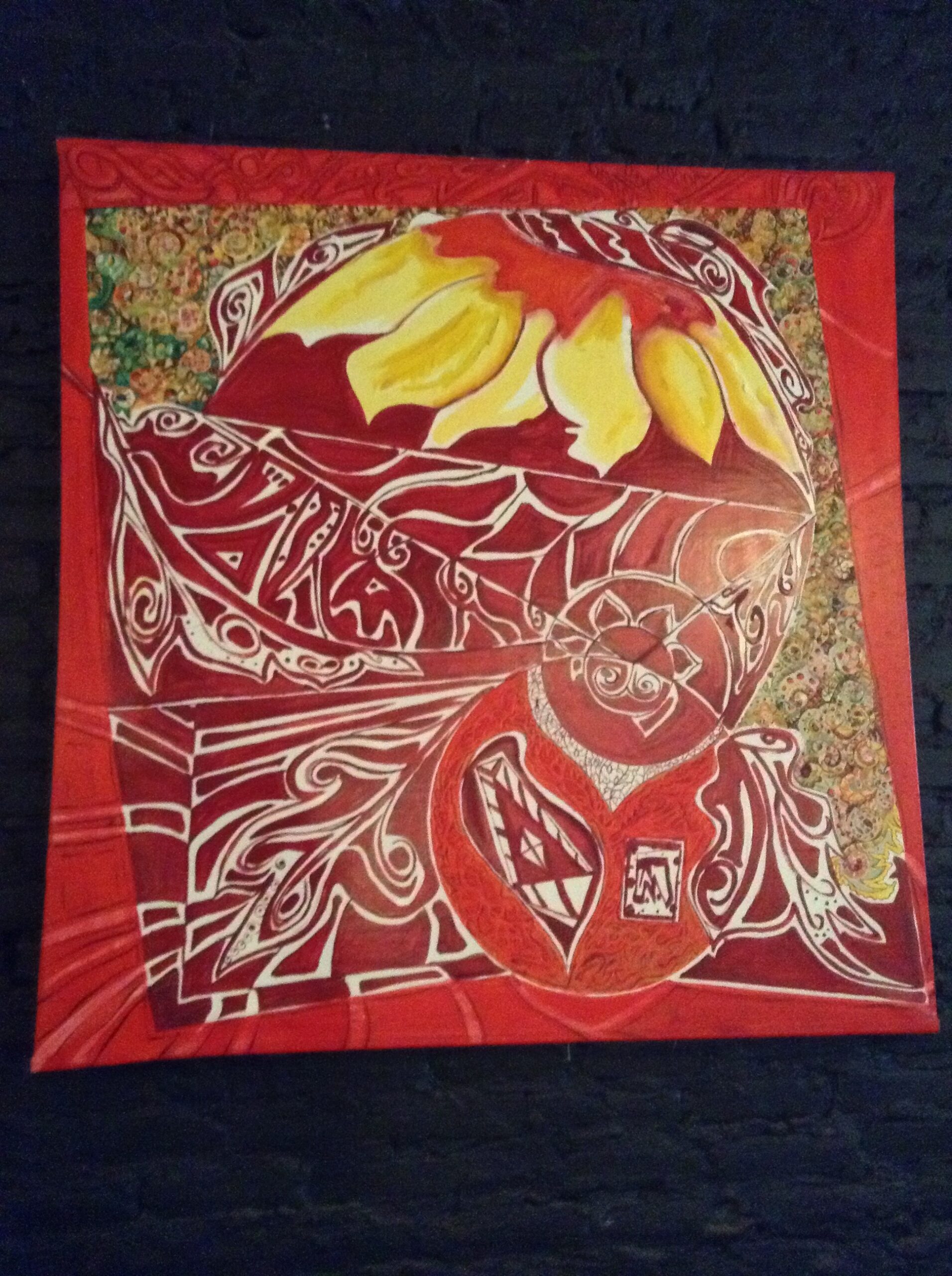 Abstract #50 by Lino (Simone Poole) Brazilian – October Gallery Museum