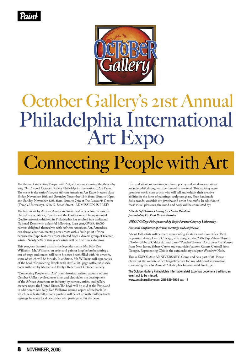 October Gallery’s Paint Magzine – October Gallery Museum