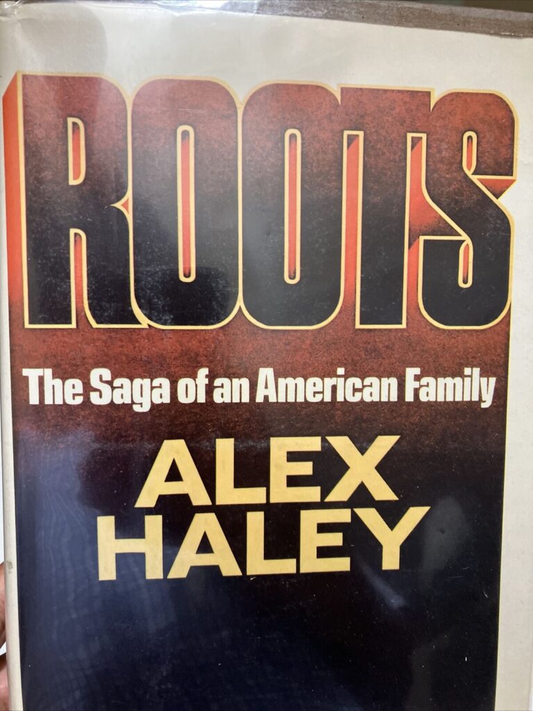 Roots SIGNED by Alex Haley 1976 Doubleday & Co – October Gallery Museum